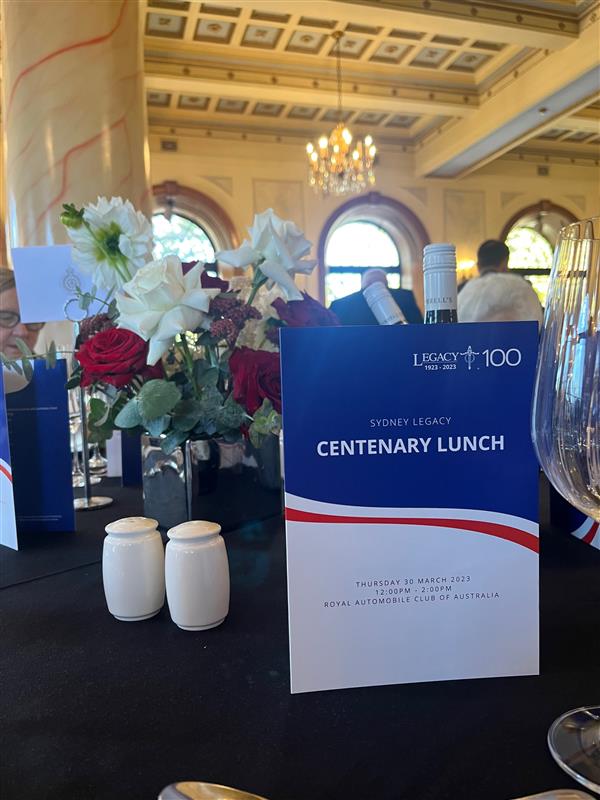Legatee Lunch Kicks off Centenary Celebrations | Legacy